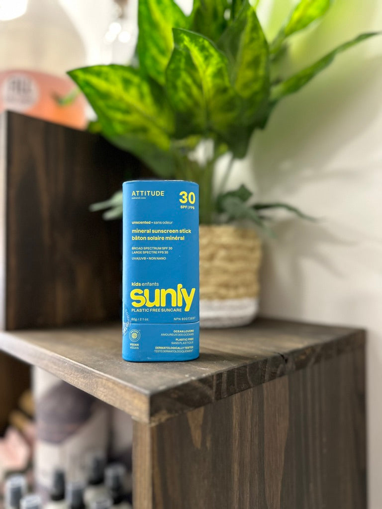 Attitude- Sunly Kids Mineral Sunscreen Stick – Fill Vernon