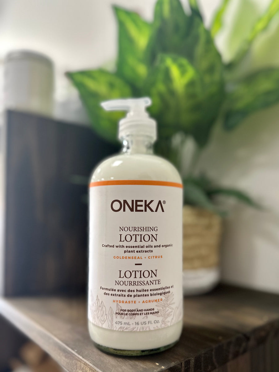 Oneka - Lotion 475 ml Glass Pump Bottle – Fill Vernon
