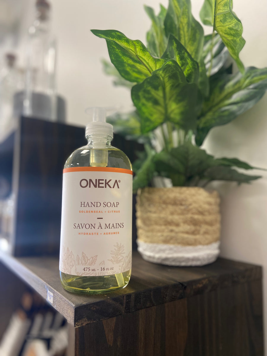 Oneka- Hand Soap in Glass Bottle 475 ml – Fill Vernon